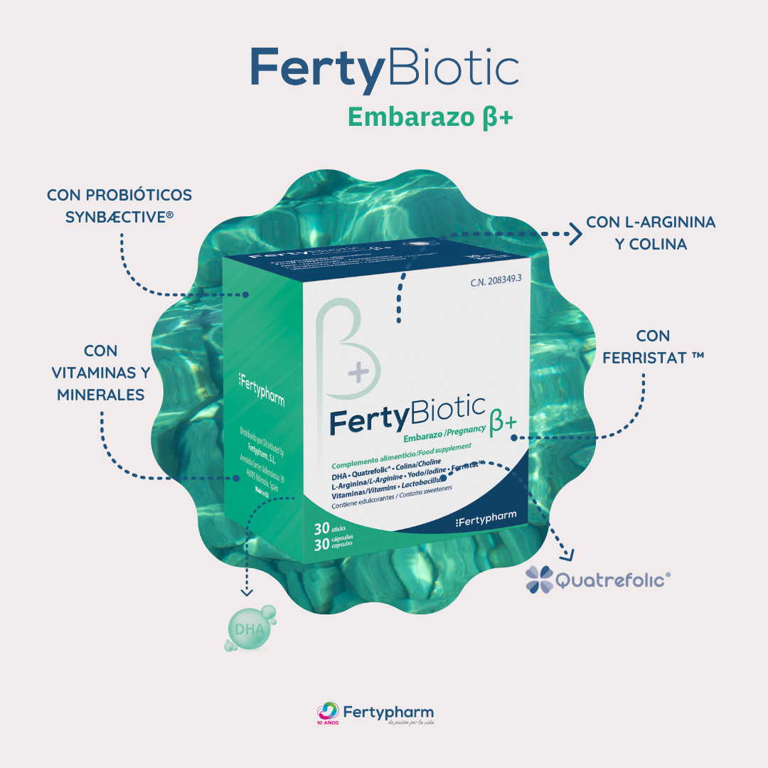 FertyBiotic Embarazo B+ - Fertypharm